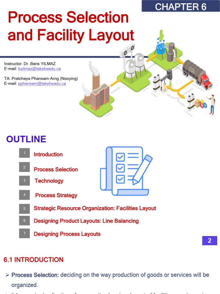 Lecture 8 and 9 CHAPTER 6 Process Selection and Facility Layout | PDF ...