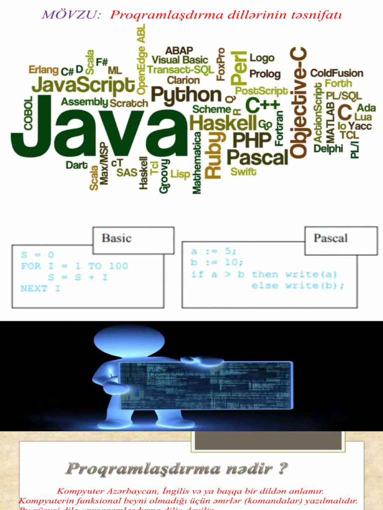 Proqramlasdirma Dillerinin Tesnifati | PDF