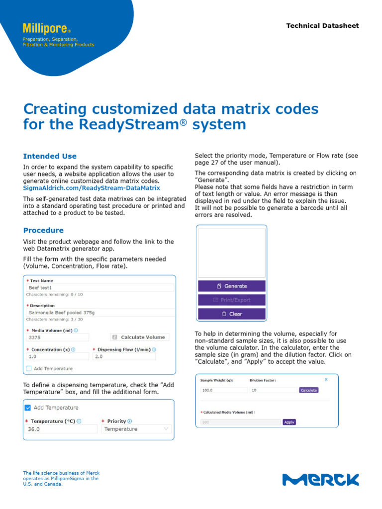 Ds Readystream Datamatrix MK | PDF | Barcode | Computing