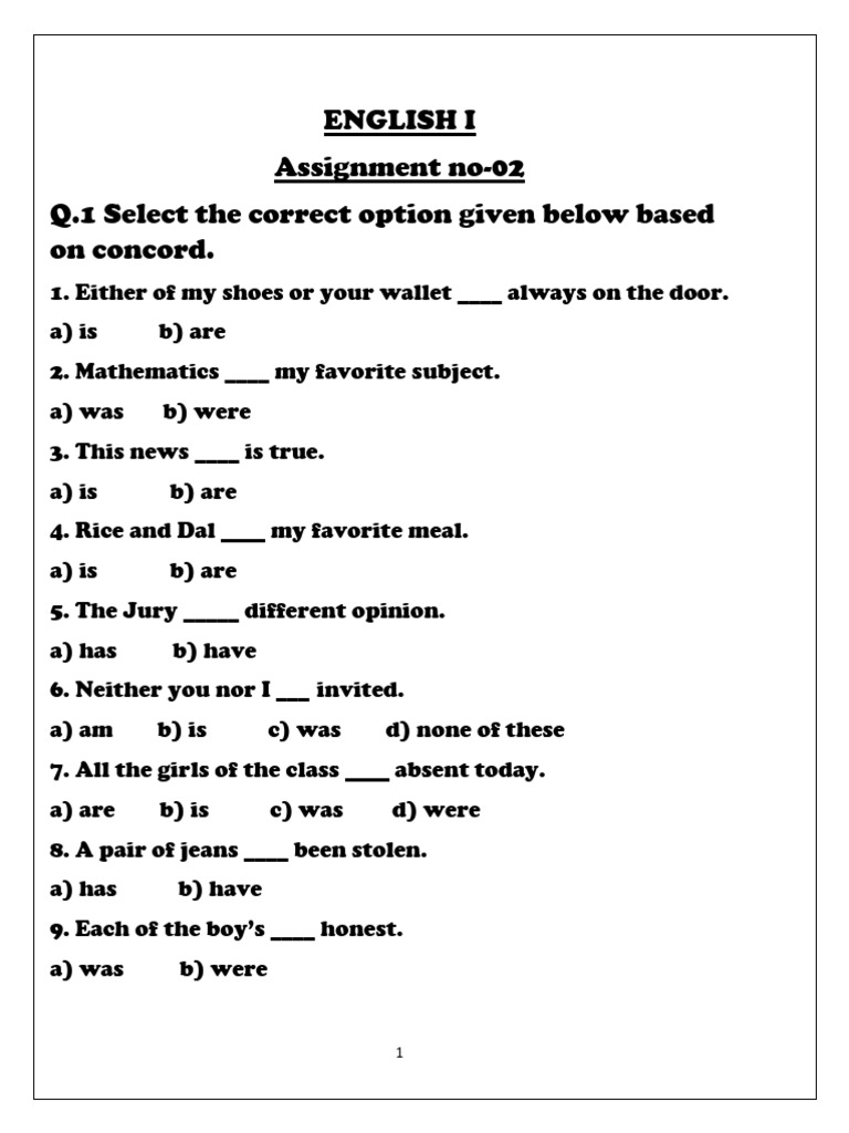ENG Assignment No 02 | PDF