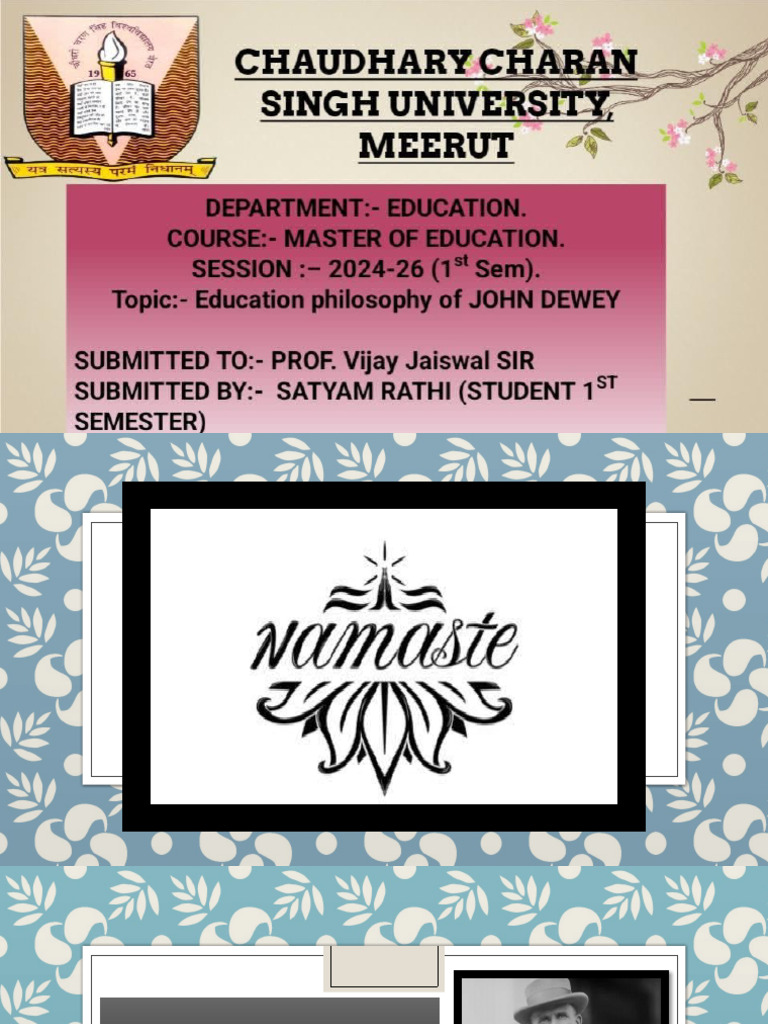 Cc1- John Dewey Org. | PDF