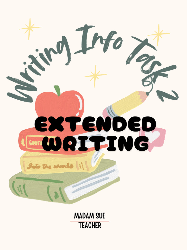 Extended Writing Task 2 | PDF