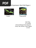 Plant Growth Observation Sheet | PDF