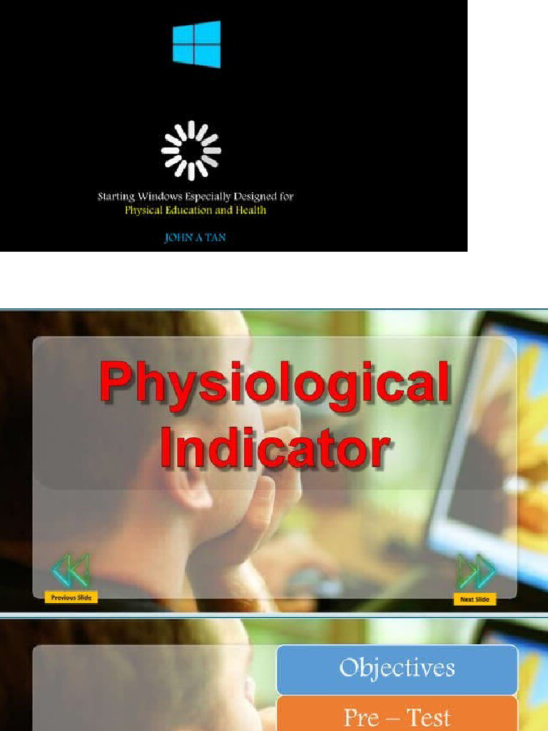 Physiological Indicator 1 | PDF