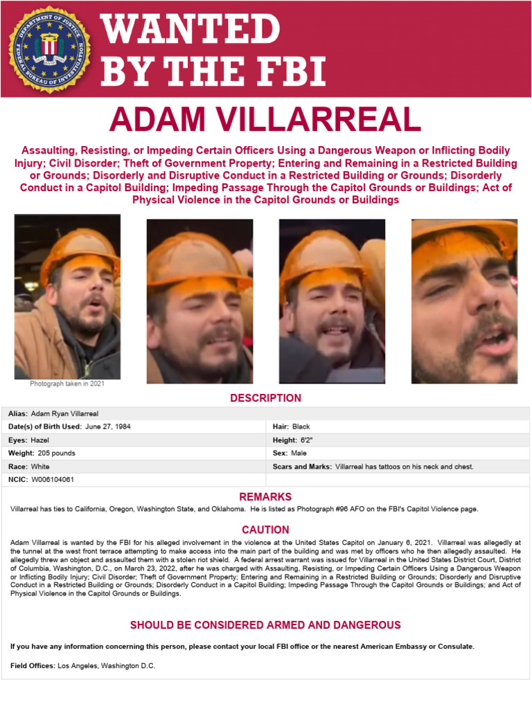 adam-villarreal | PDF | Federal Bureau Of Investigation | American ...
