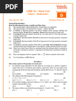 CBSE Class 9 Math Sample Paper Set 2 | PDF