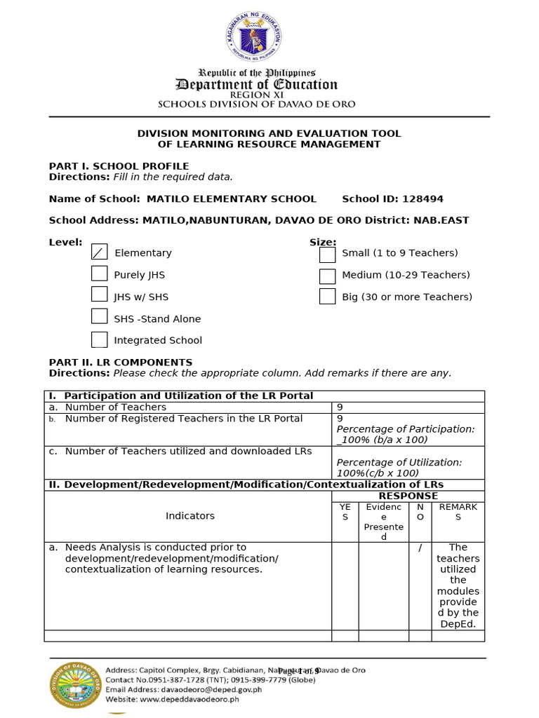 LR Monitoring Tool Version 1.0 1. | PDF | Libraries | Computing