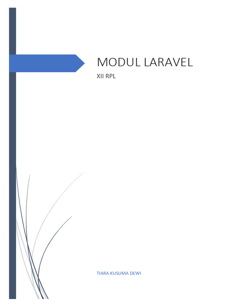 Modul Laravel | PDF