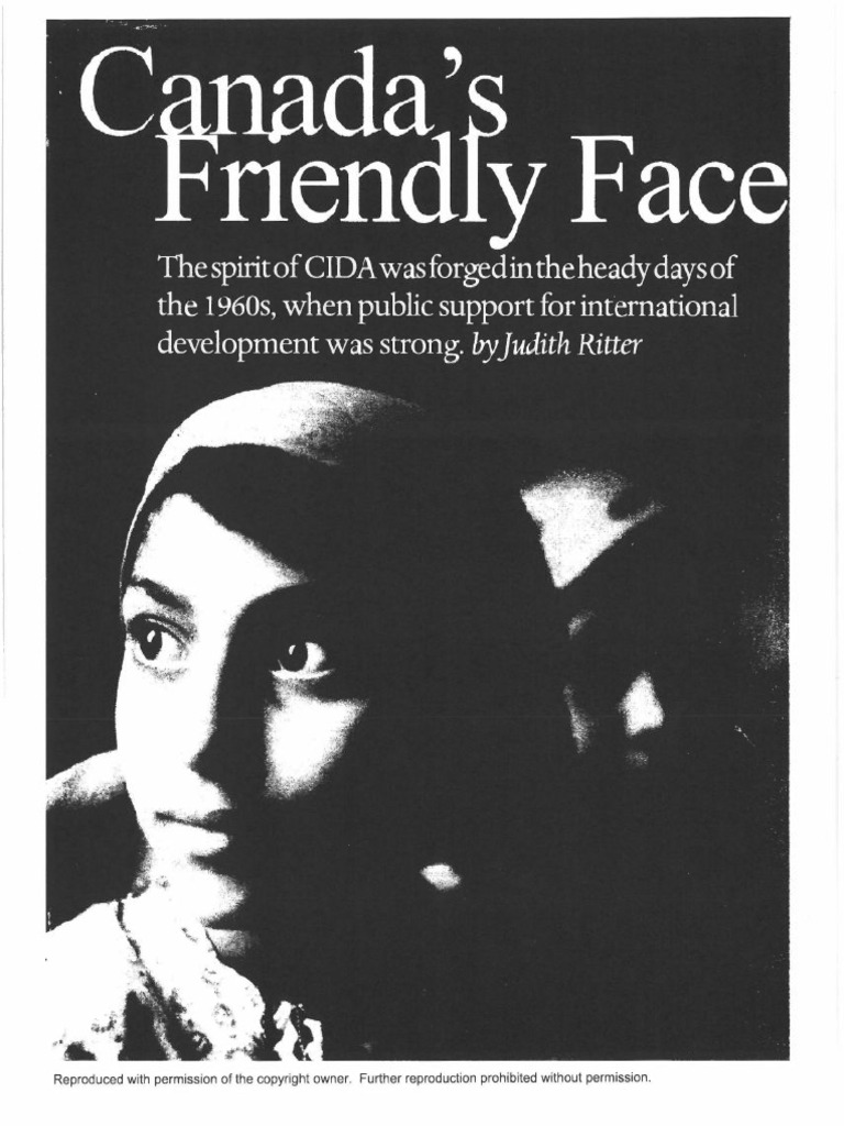 Canada's Friendly Face and The Life and Death of CIDA | PDF | Aids | Non Governmental Organization