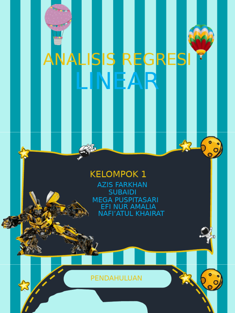 tugas analisis regresi | PDF