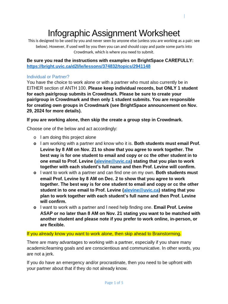 Assignment 4 Infographic Worksheet | PDF | Artificial Intelligence ...