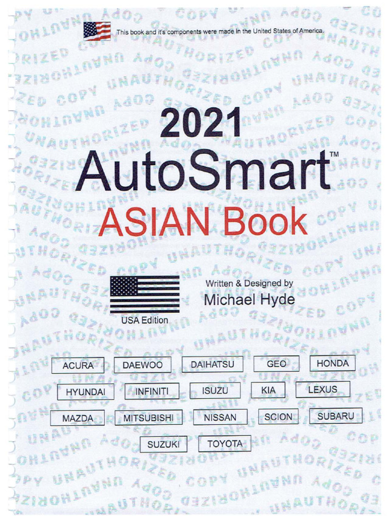 2021 AutoSmart - Asian Book - Unlocked | PDF