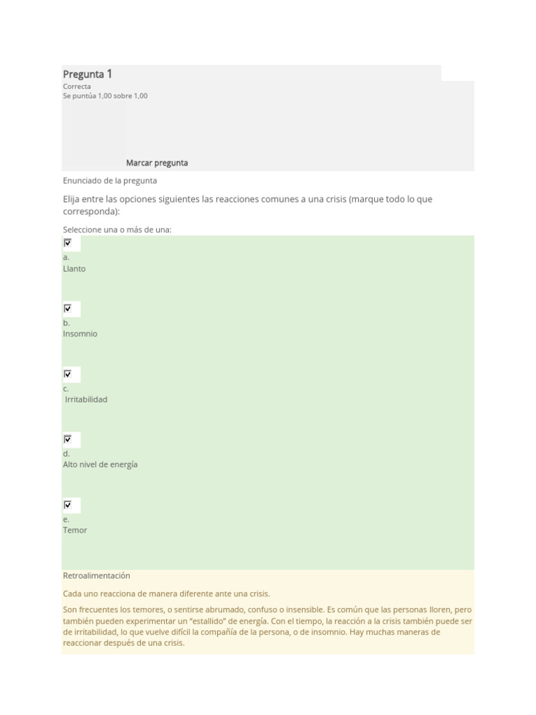 CURSO OPS PrimAuxSaludMental2020 | PDF | Las emociones | Sicología