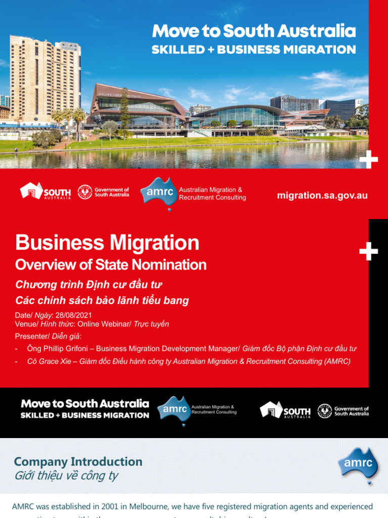 SA Business Migration Presnetation Final | PDF