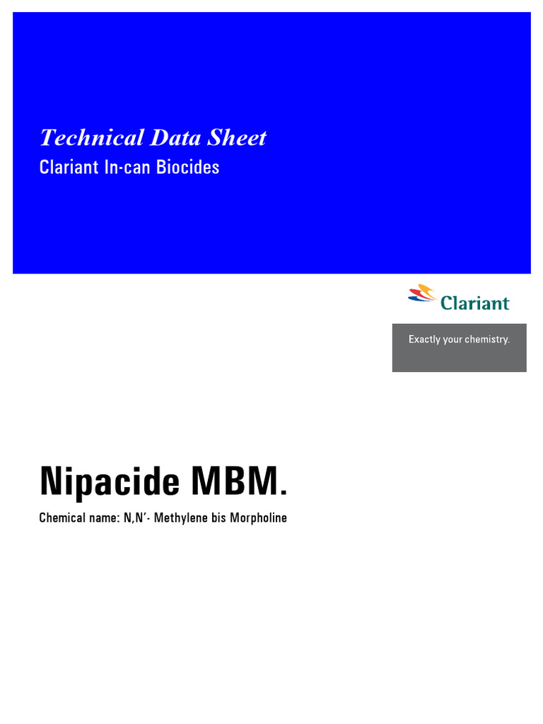 Nipacide MBM (N, N' Methylene Bis Morpholine) Ataman Kimya 20201018 ...
