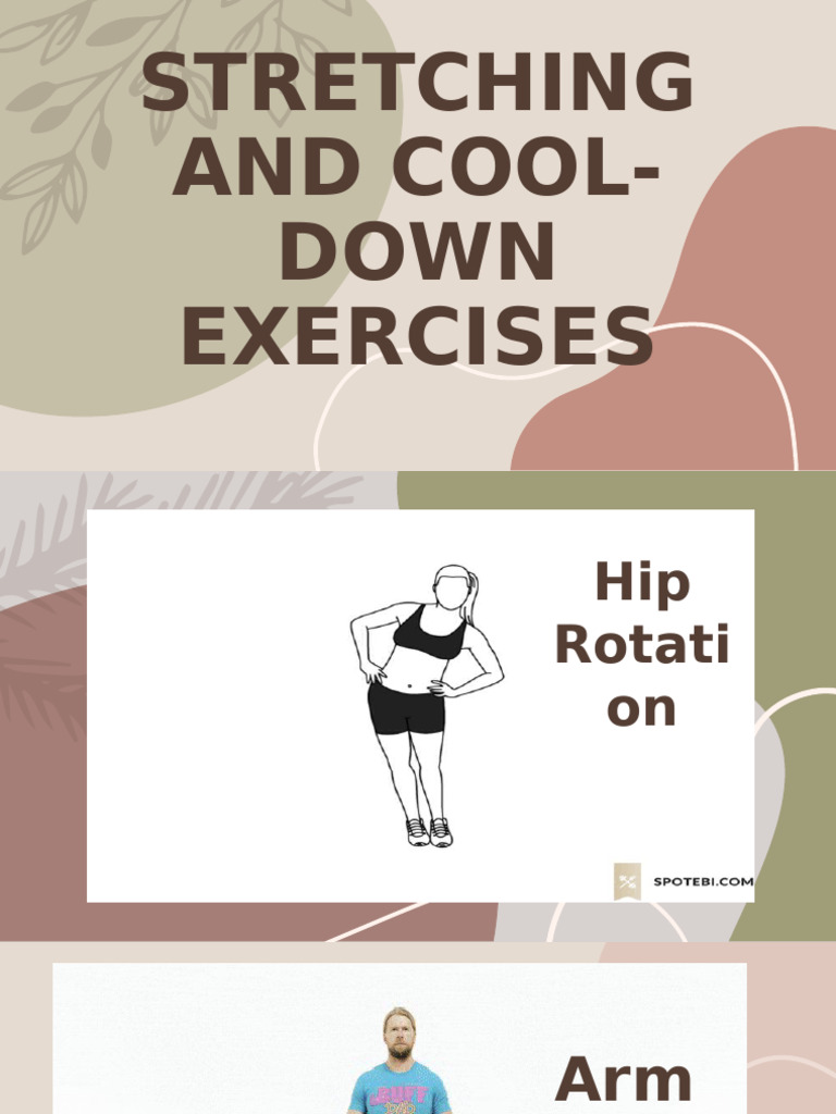 Stretching and Cool-Down Exercises | PDF