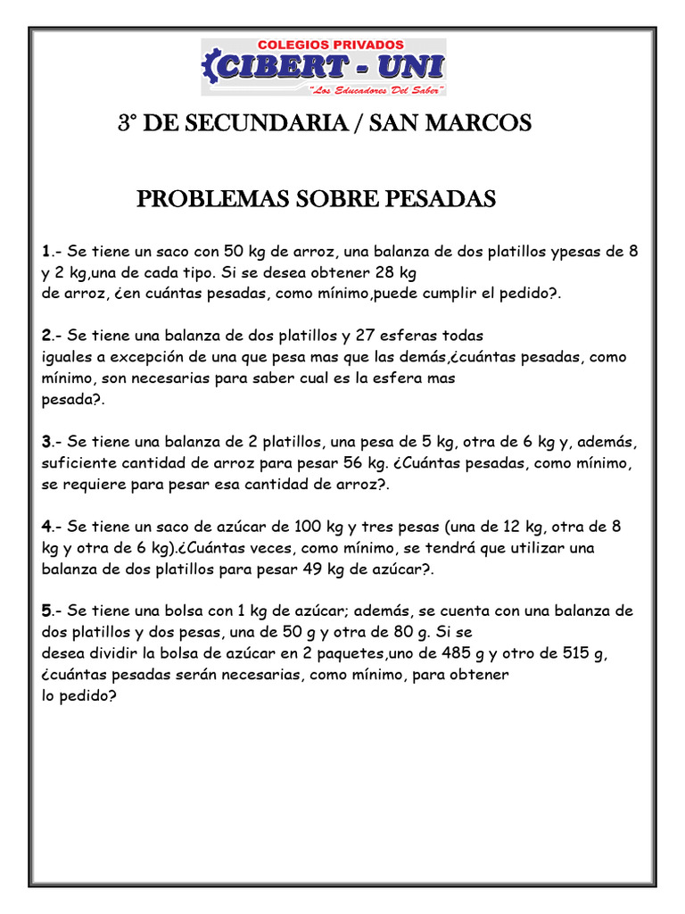 Semana 2 - RM (S.M 3ro) | PDF