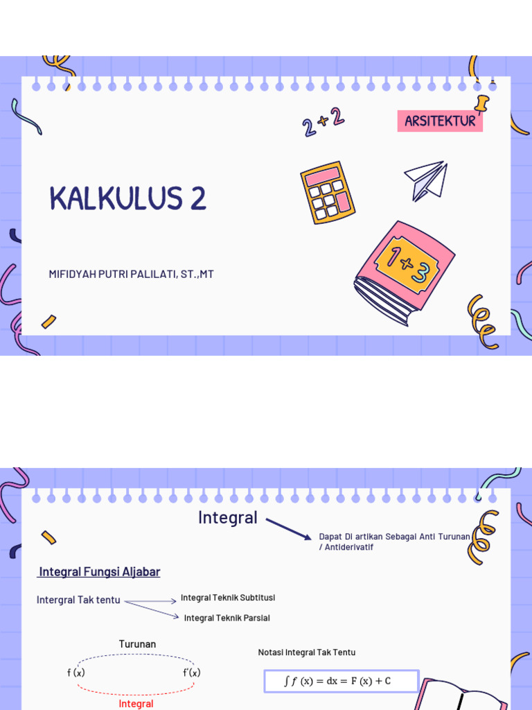 Kalkulus Lanjut untuk Arsitek | PDF