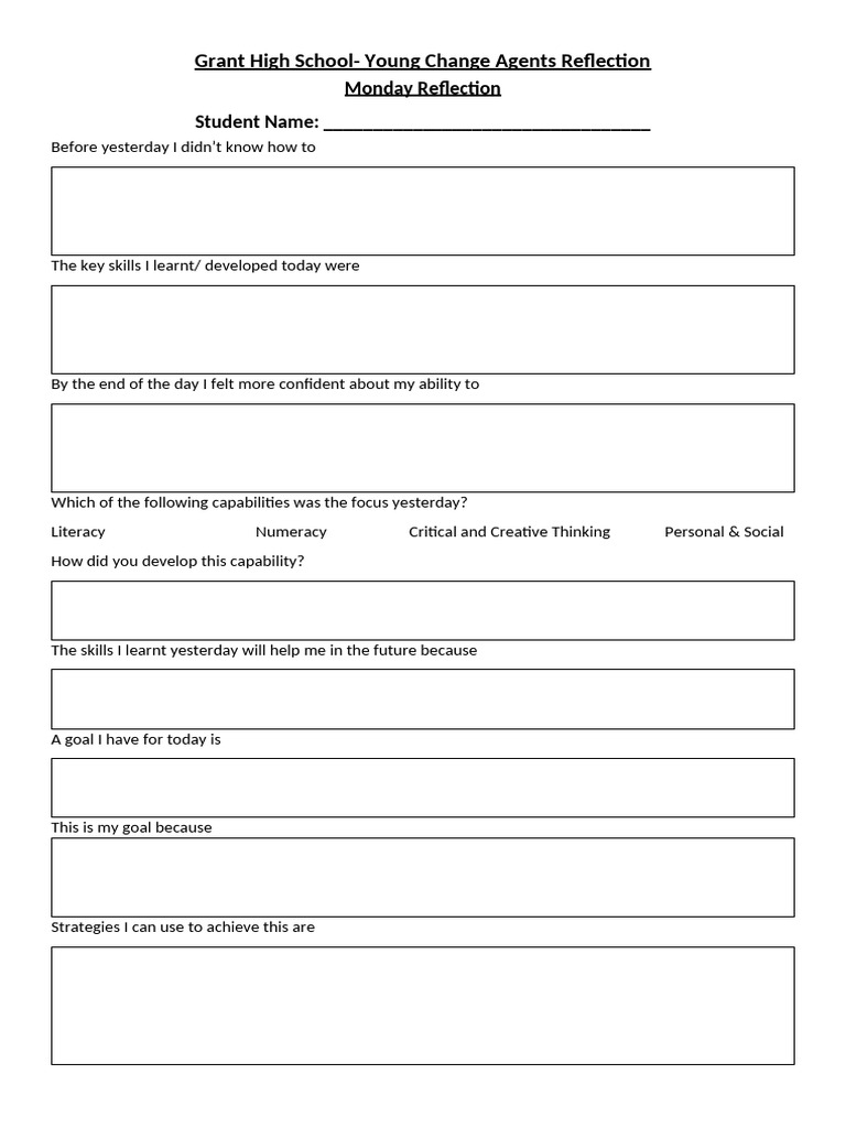 week 10 Reflection | PDF | Thought | Learning