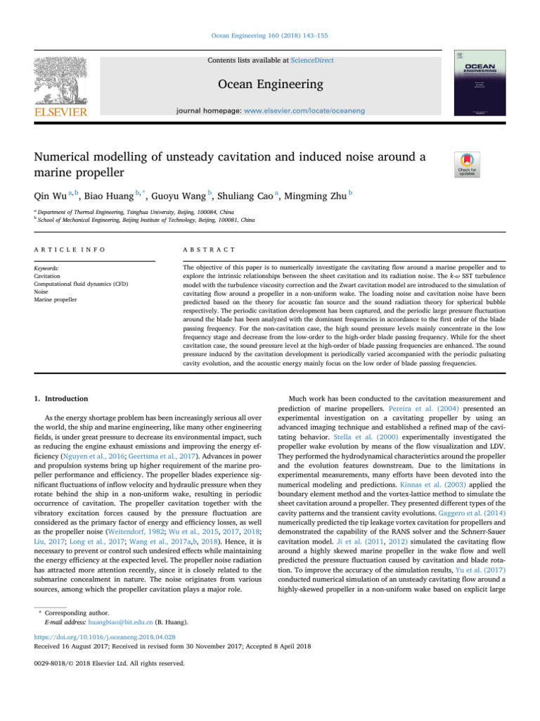 Propeller Induced Noise | PDF | Propeller | Spectral Density