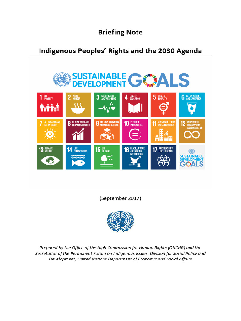 UN Declaration of IP People | PDF | Sustainability | Justice