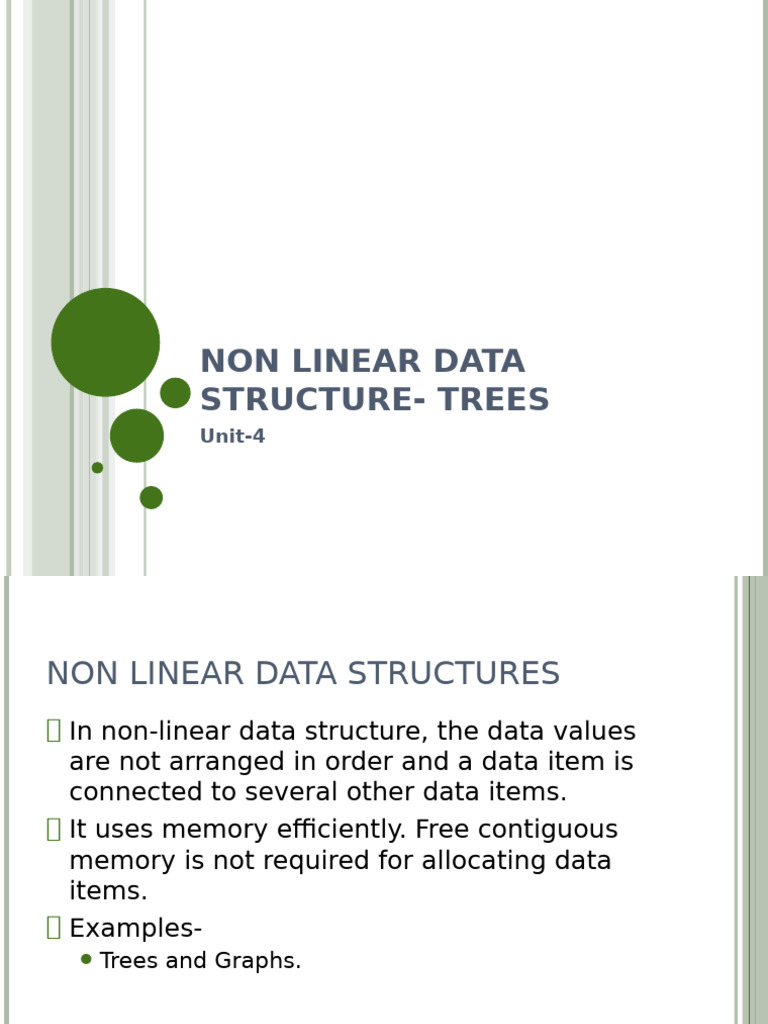 Unit 6 Trees Pdf Computer Programming Algorithms And Data Structures