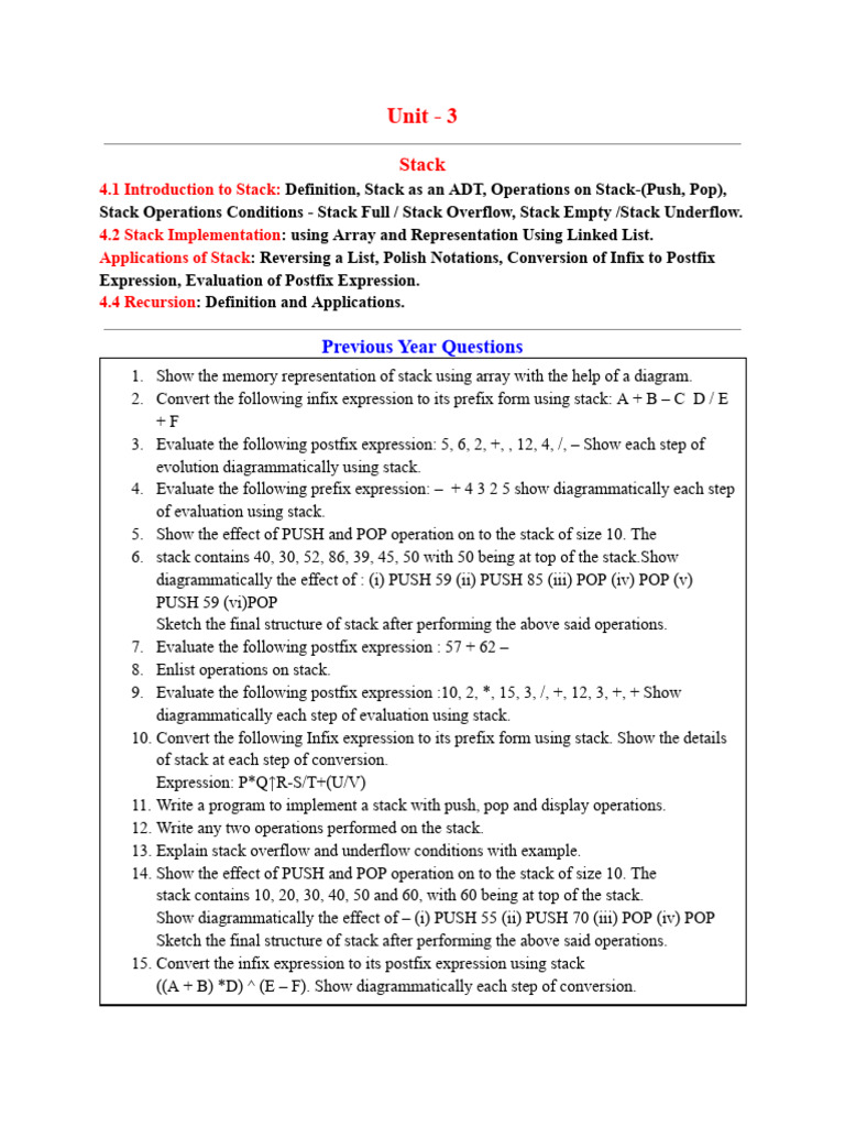 Unit - 4 | PDF | Pointer (Computer Programming) | Data Type
