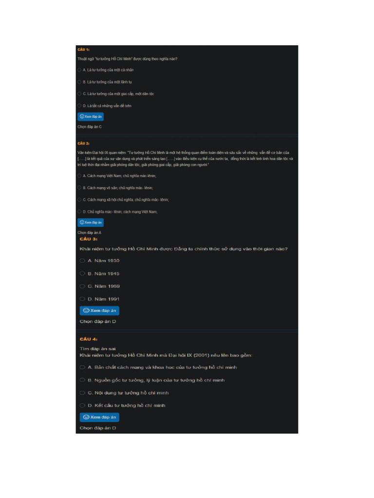 TTHCM 394 câu | PDF