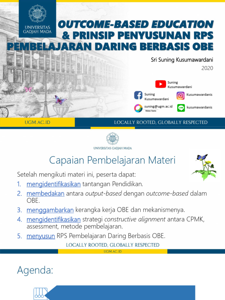 OBE Dan RPS Pembelajaran Berbasis OBE | PDF