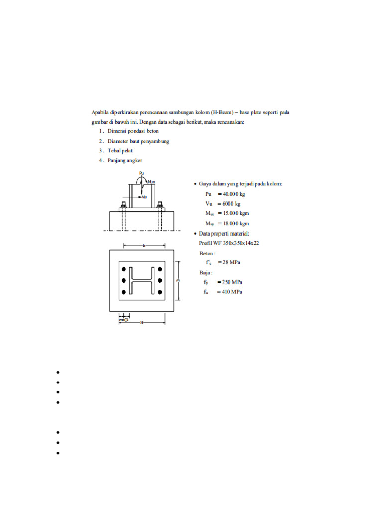 Tugas Base Plate - 03111840000008 - Ardilo Mada Bagaskara | PDF