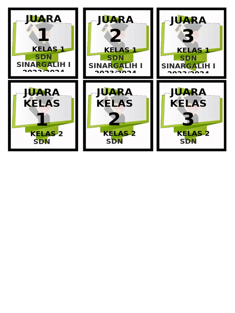 Stiker Piala | PDF