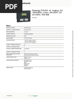 Schneider Electric - PowerLogic-P3-Protection-Relays - P3U30 | PDF ...
