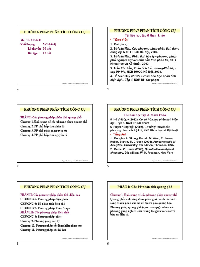 PTCC - Phan I - Gui SV | PDF