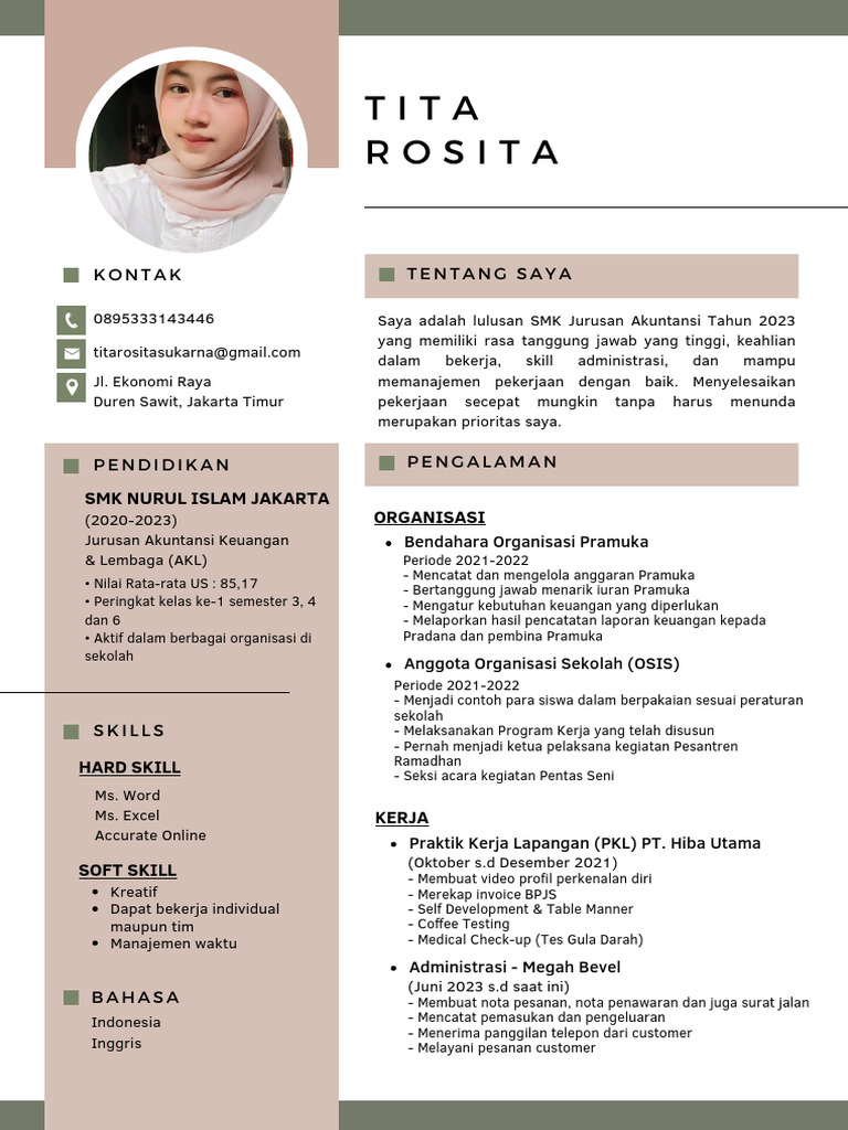 CV Tita Rosita | PDF