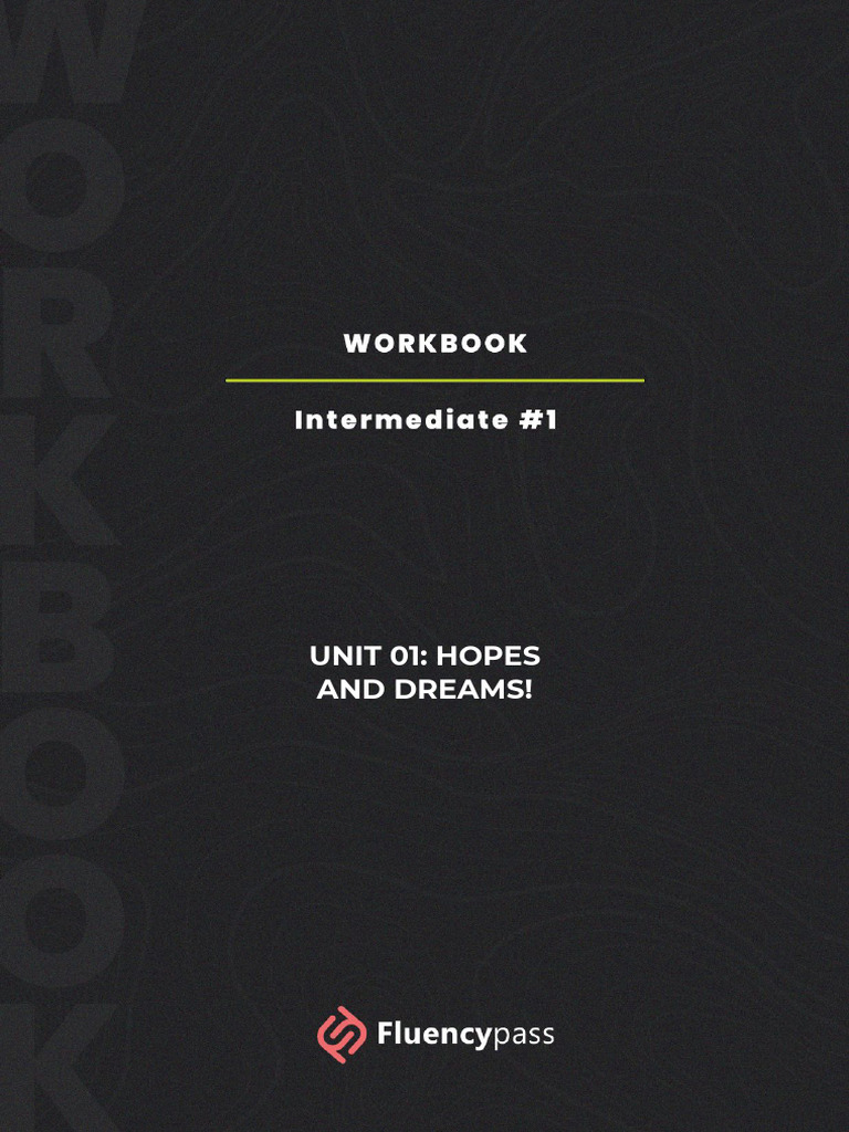 Unit 01 Workbook Pdf Perfect Grammar Verb