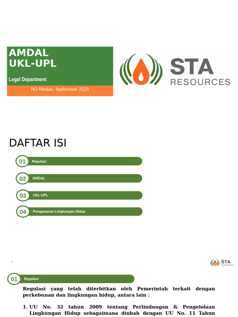 Amdal & Ukl-Upl - 2024 | PDF