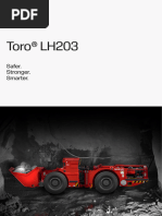 Sandvik LH208L Low Profile LHD Specs | PDF | Brake | Steering