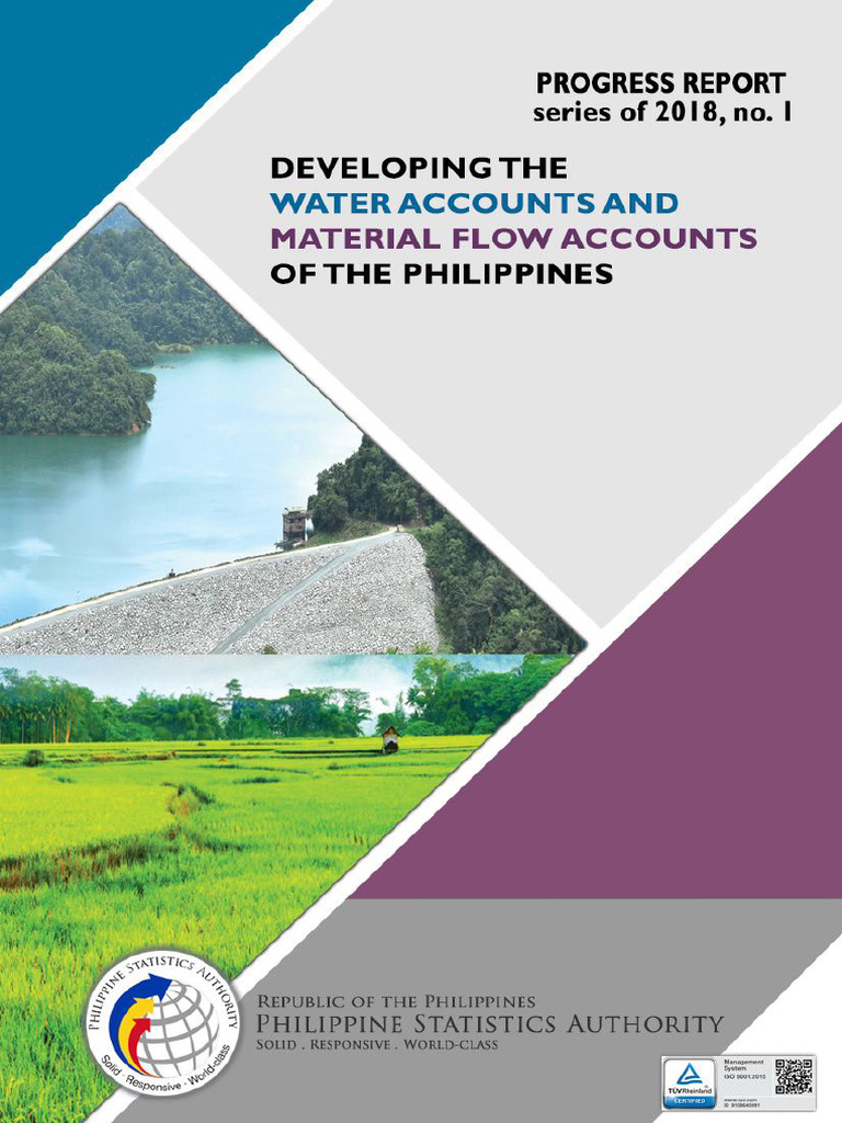 2018 Developing Water Accounts and Material Flow Cover | PDF ...