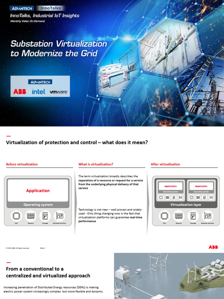 1 - InnoTalks - Substation - Slides | PDF | Virtualization | Virtual Machine