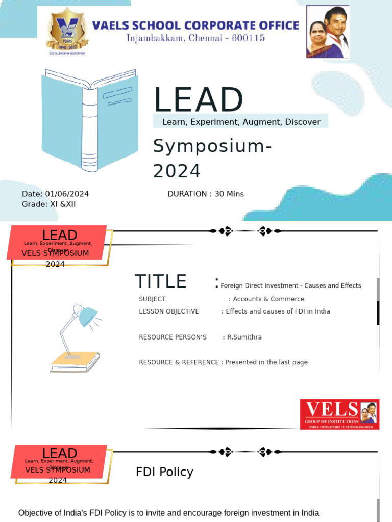 Lead Symposium 2024 | PDF | Renewable Energy | Foreign Direct Investment