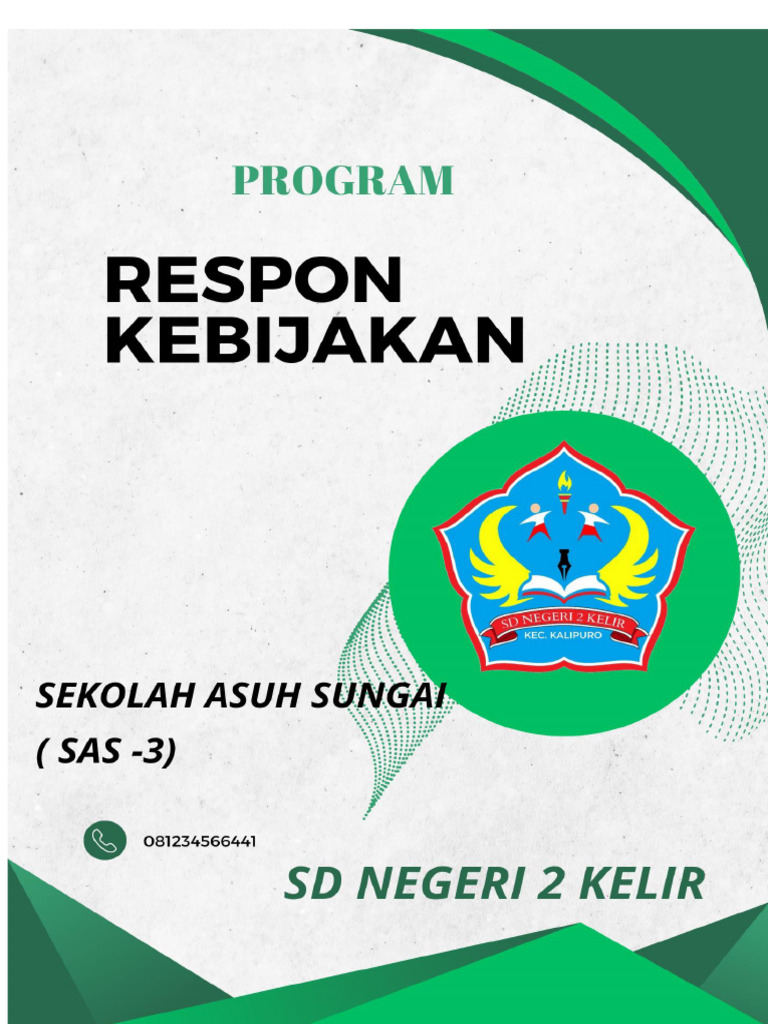 Program Sekolah Asuh Sungai (Sas - 3) | PDF