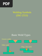 ISO 2553 Welding Symbols Guide | PDF | Welding | Construction