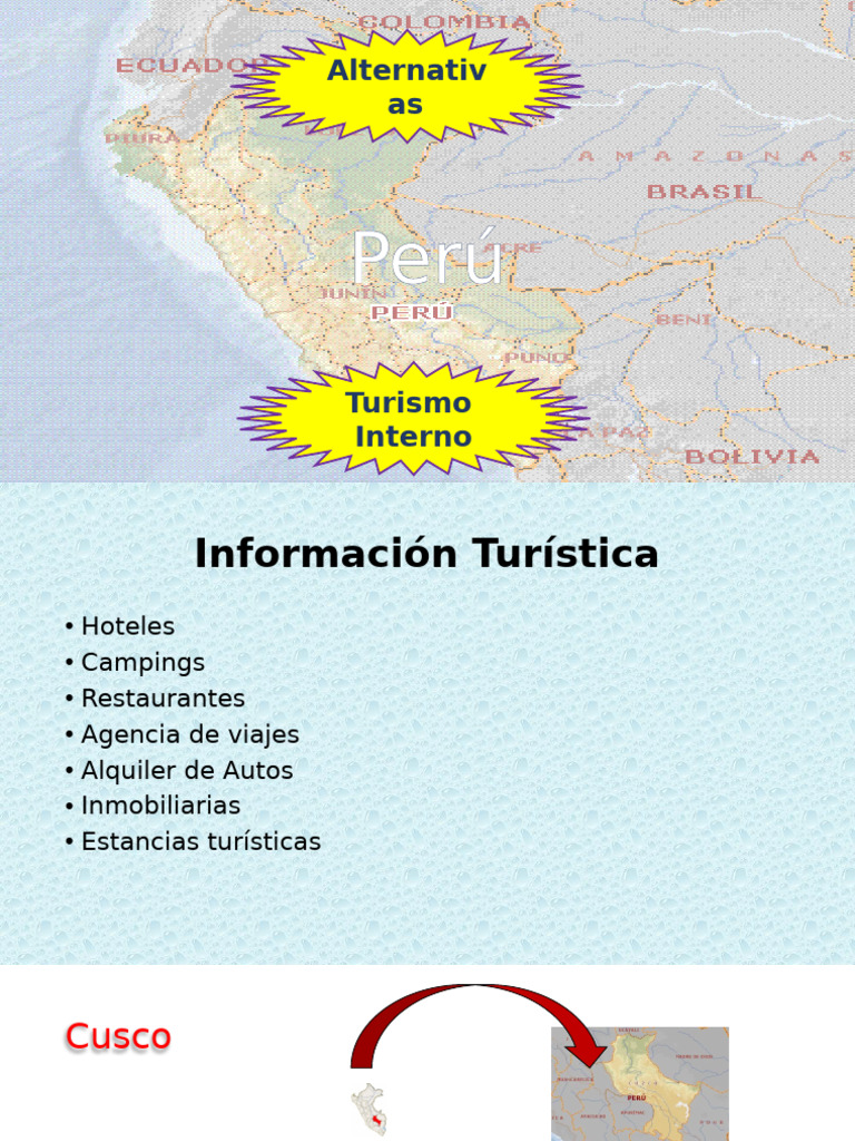 Turismo Interno en Perú: Guía Completa | PDF