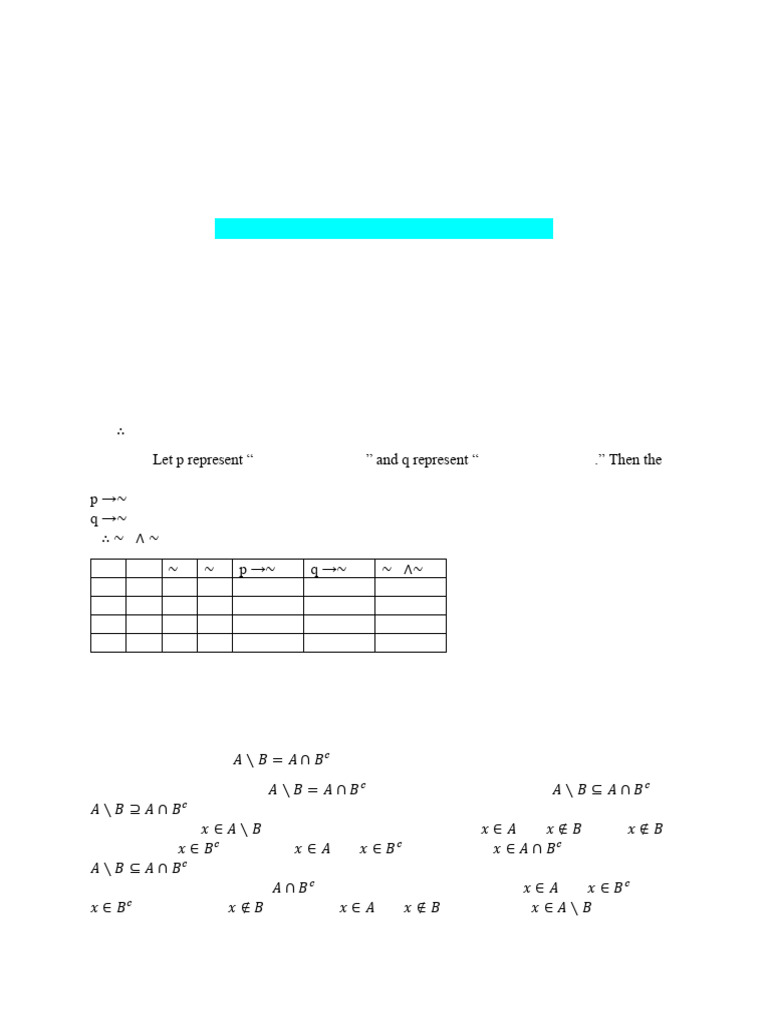 Solution Assignmnet MTH202, Fall 2024 | PDF | Argument | Mathematical Logic
