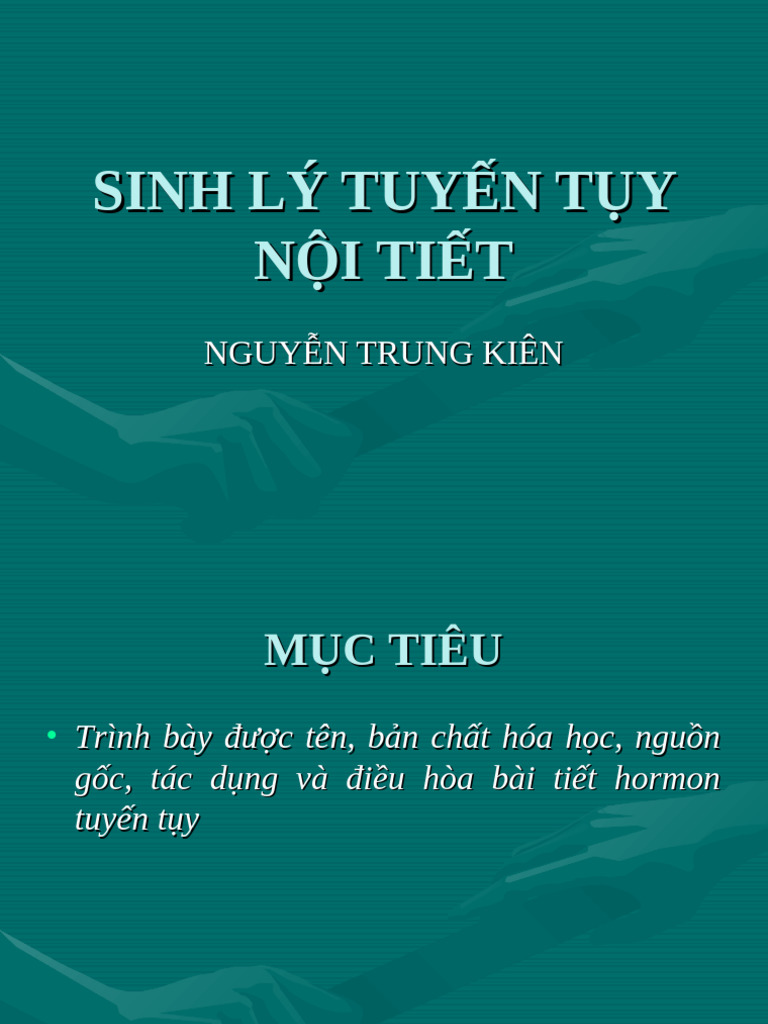 Sinh Ly Tuyen Tuy | PDF