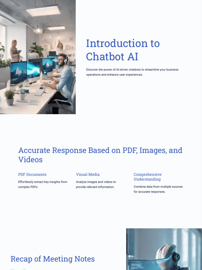 Introduction To Chatbot AI | PDF | Artificial Intelligence | Intelligence (AI) & Semantics