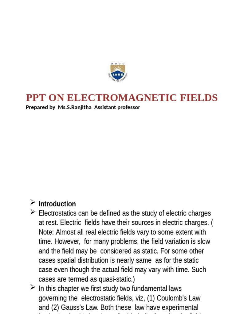 7-8 - Coulomb Law | PDF | Inductance | Electric Field