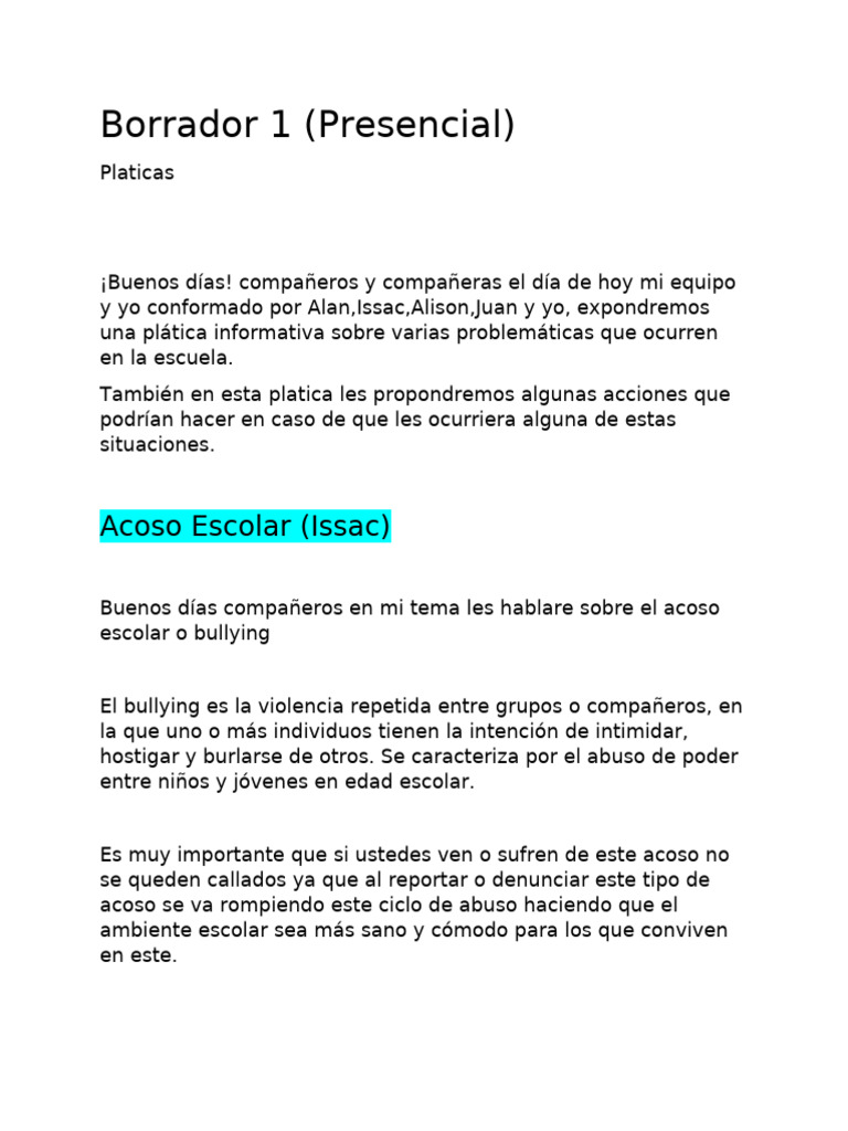 Borrador 1 | PDF