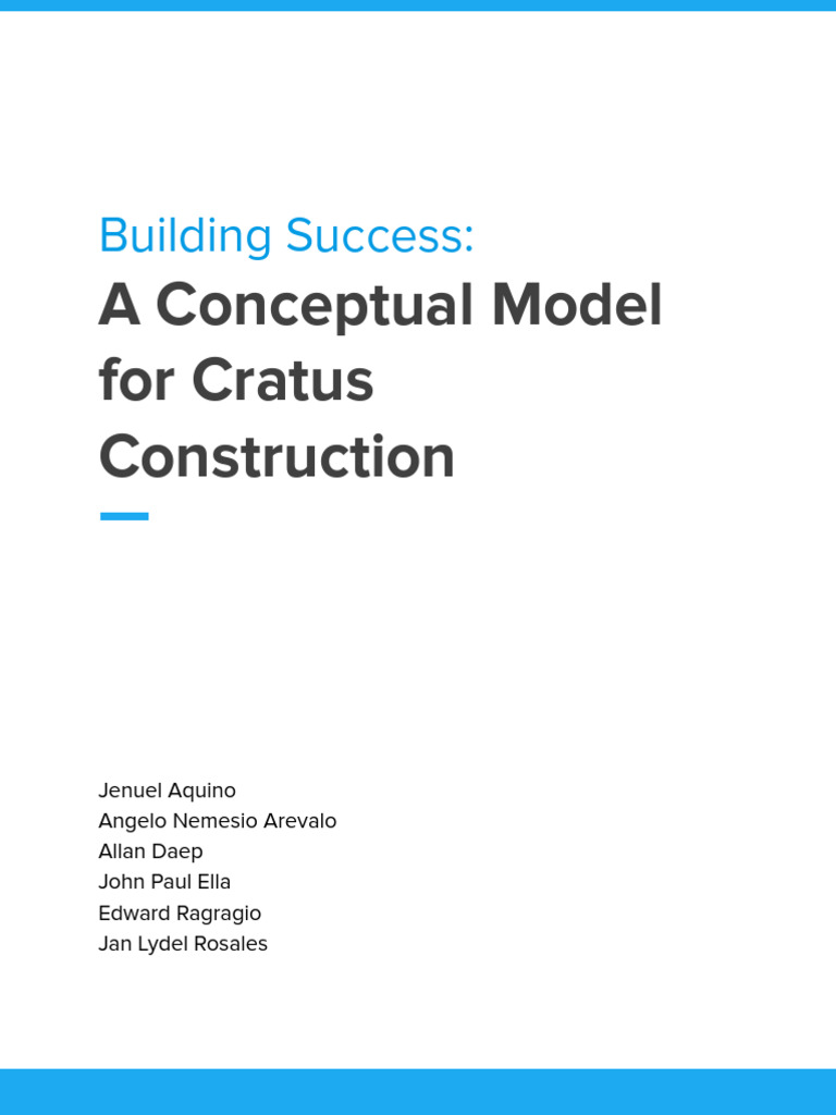 Cratus Construction Data Model Overview Pdf