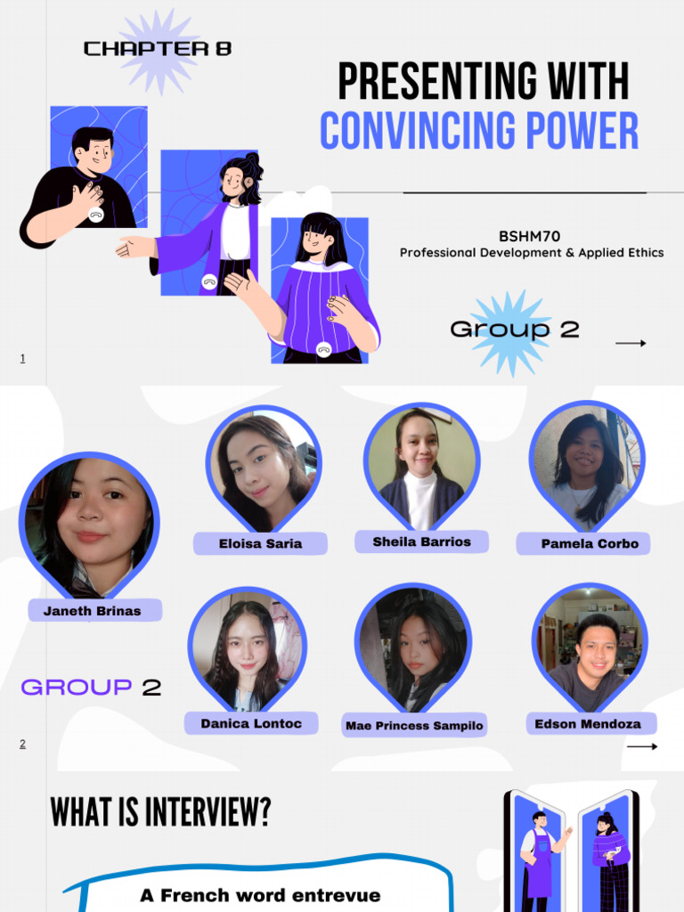 Presenting With Convincing Power | PDF